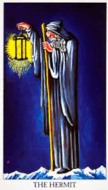 Hermit Card | Free Online Hermit Card - astrologypandit.com